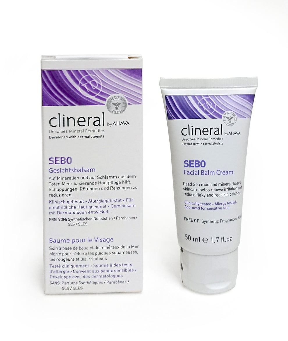 Clineral by AHAVA- SEBO Facial Balm Cream – DEAD-SEA COSMETICS TD